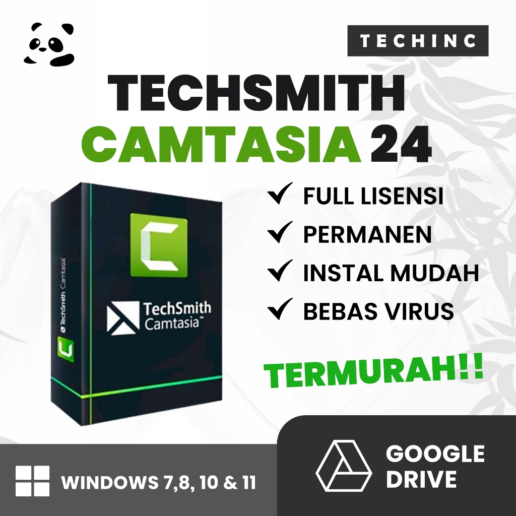 Jual TechSmith Camtasia 24 Screen Recorder & Video Editor| Windows ...