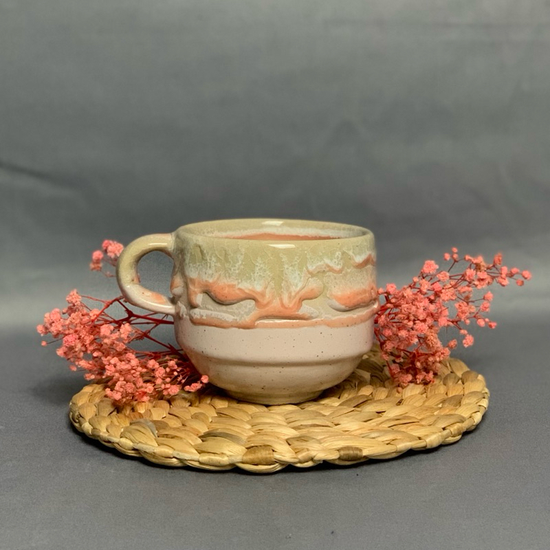 Jual LAKON mug - Bubblegum - Keramik Handmade - Pottery - Burat Kriasta ...