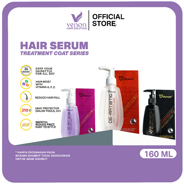 Jual VENON HAIR SERUM TREATMENT COAT SERIES - Serum Rambut Legend ...