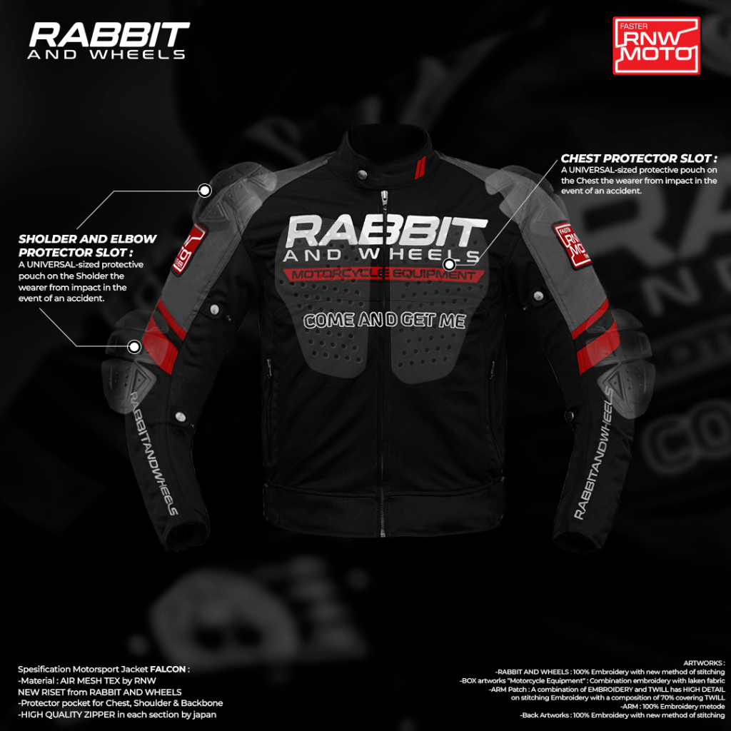 Jual Rabbit and Wheels Falcon Black Original | Shopee Indonesia