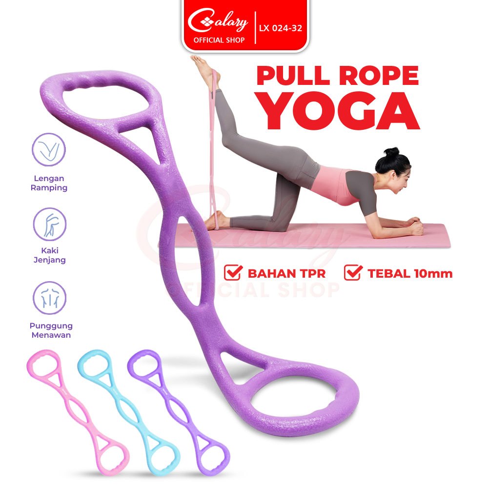 Jual SPEEDS Tali Yoga Yoga Pull Rope Sehat Fitness Elastis Tebal 10mm ...