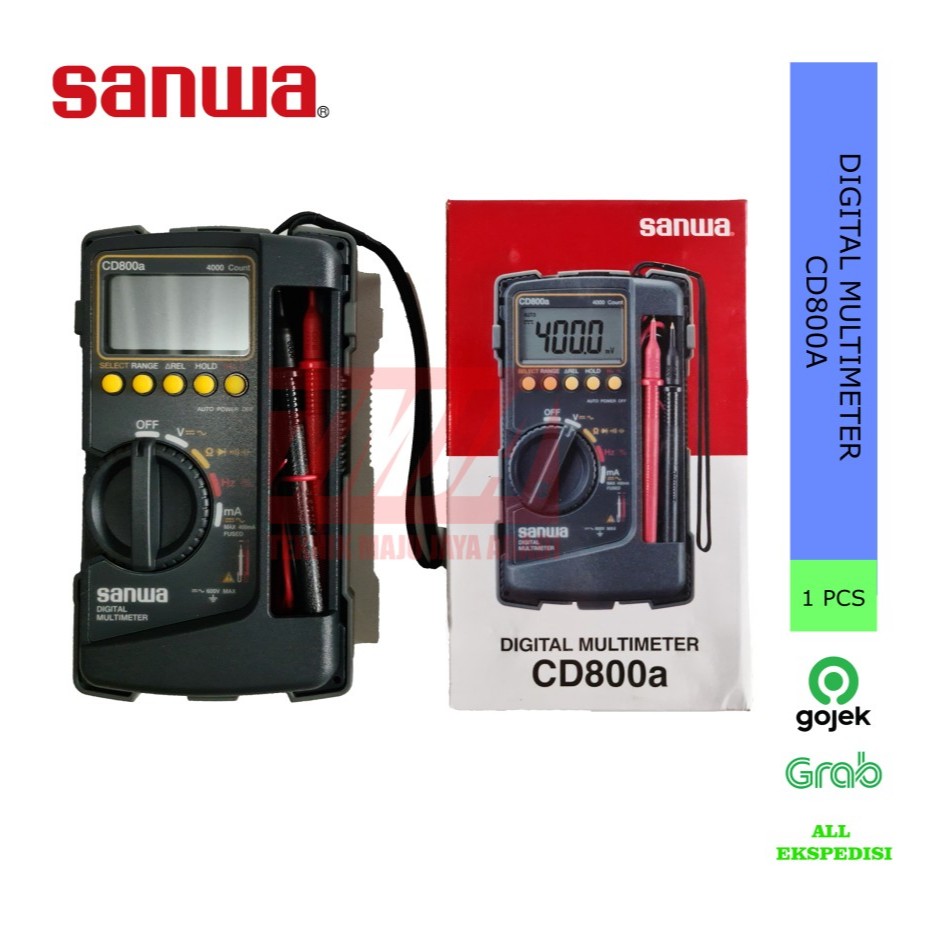 Jual Digital Multimeter Sanwa CD800A | Shopee Indonesia