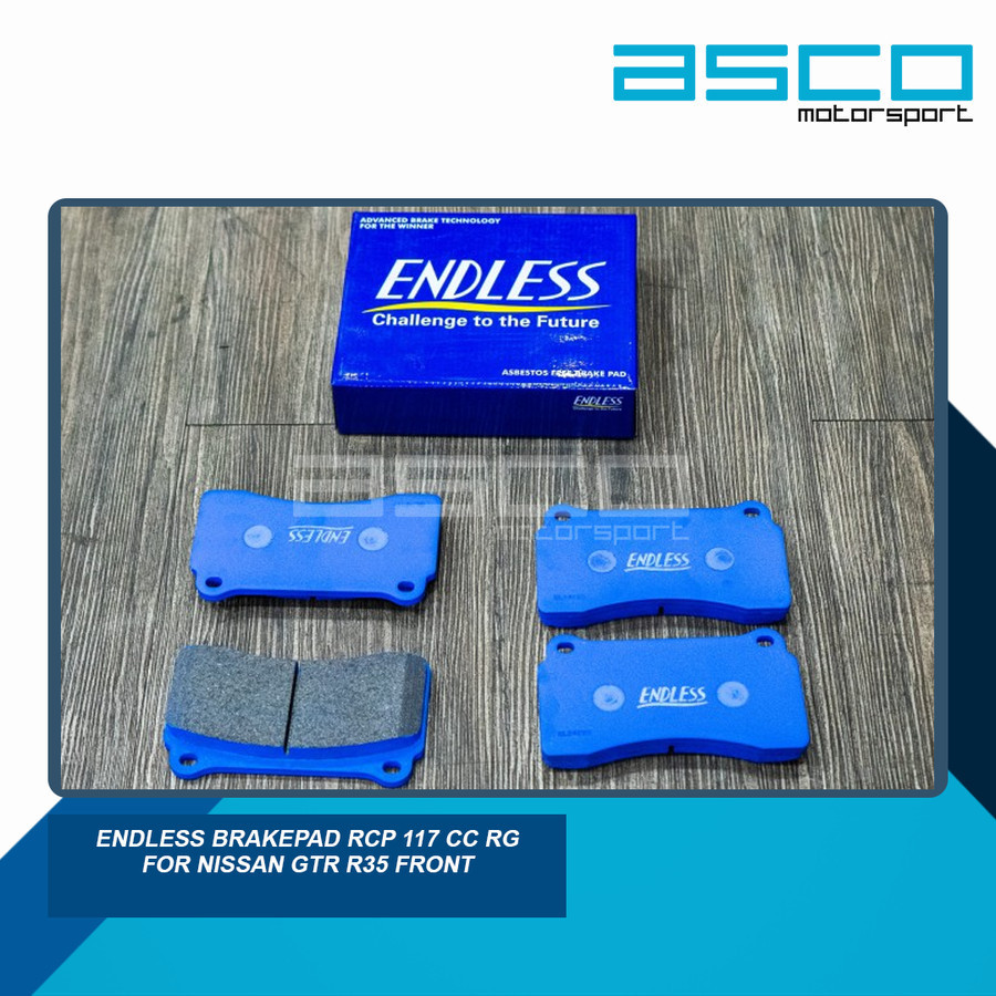 Jual Endless Brakepad RCP 117 CC RG For Nissan GTR R35 Front | Shopee ...