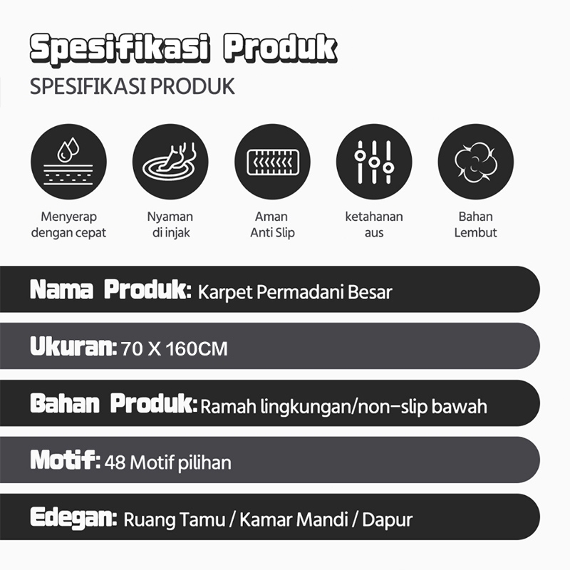 Jual Starlight Utama Jakarta Baru Karpet Lantai Eropa Style Uk 200 x ...