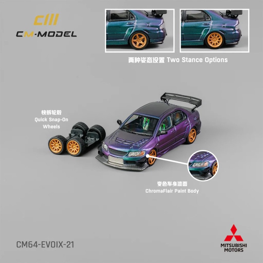 Jual CM MODEL MITSUBISHI LANCER EVA WIDEBODY CHAMELEON CM MODEL LANCER ...