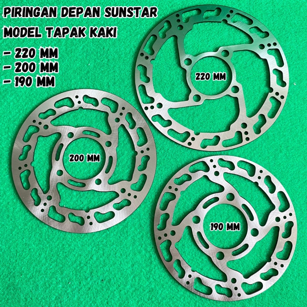 Jual DISC PIRINGAN CAKRAM DEPAN THAILOOK SUNSTAR LEBAR 190MM 200MM ...