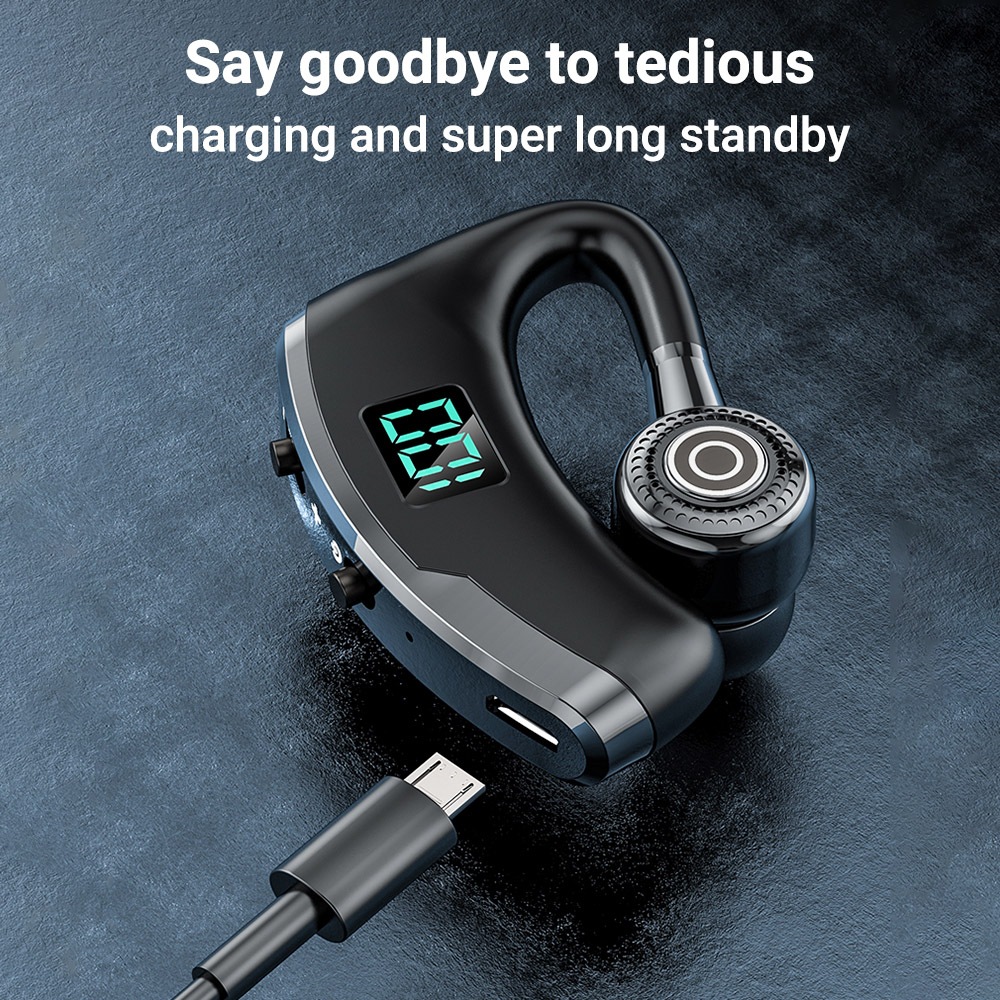 Jual 【Pengiriman dari Indonesia】Headset Bluetooth yang dipasang di ...