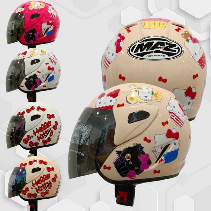 Jual Helm Maz Sonic Hello Kitty Original 100% Sni Dewasa TERLARIS ...