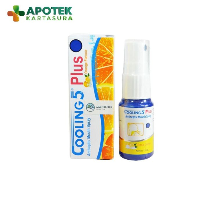 Jual COOLING 5 PLUS / OBAT SEMPROT SARIAWAN / ANTISEPTIK MOUT SPRAY ...