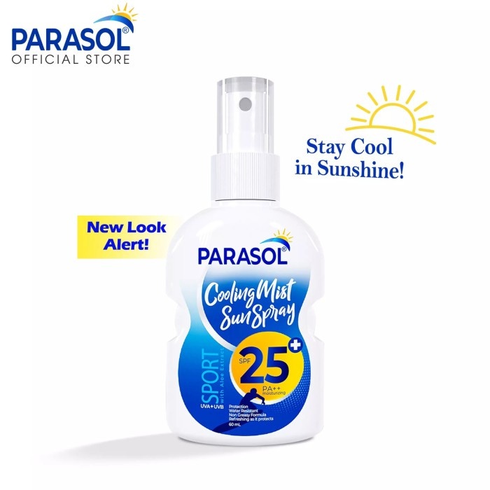 Jual Parasol Cooling Mist Spray SPF 25 PA++ 50ML | Shopee Indonesia