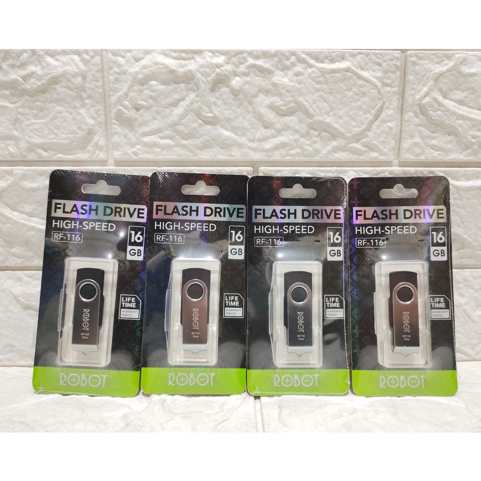 Jual FLASHDISK ROBOT 16GB RF116 ORIGINAL s Y8X4 | Shopee Indonesia
