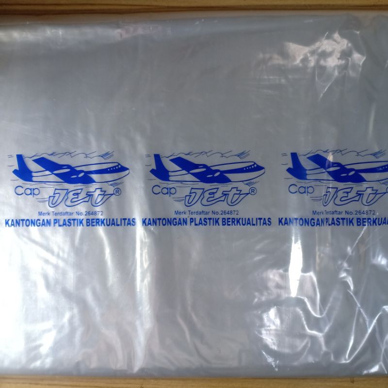 Jual Plastik PP Roll Cap Jet Panjang 100 m Tebal 0.02 mm Lebar 35-45 cm ...
