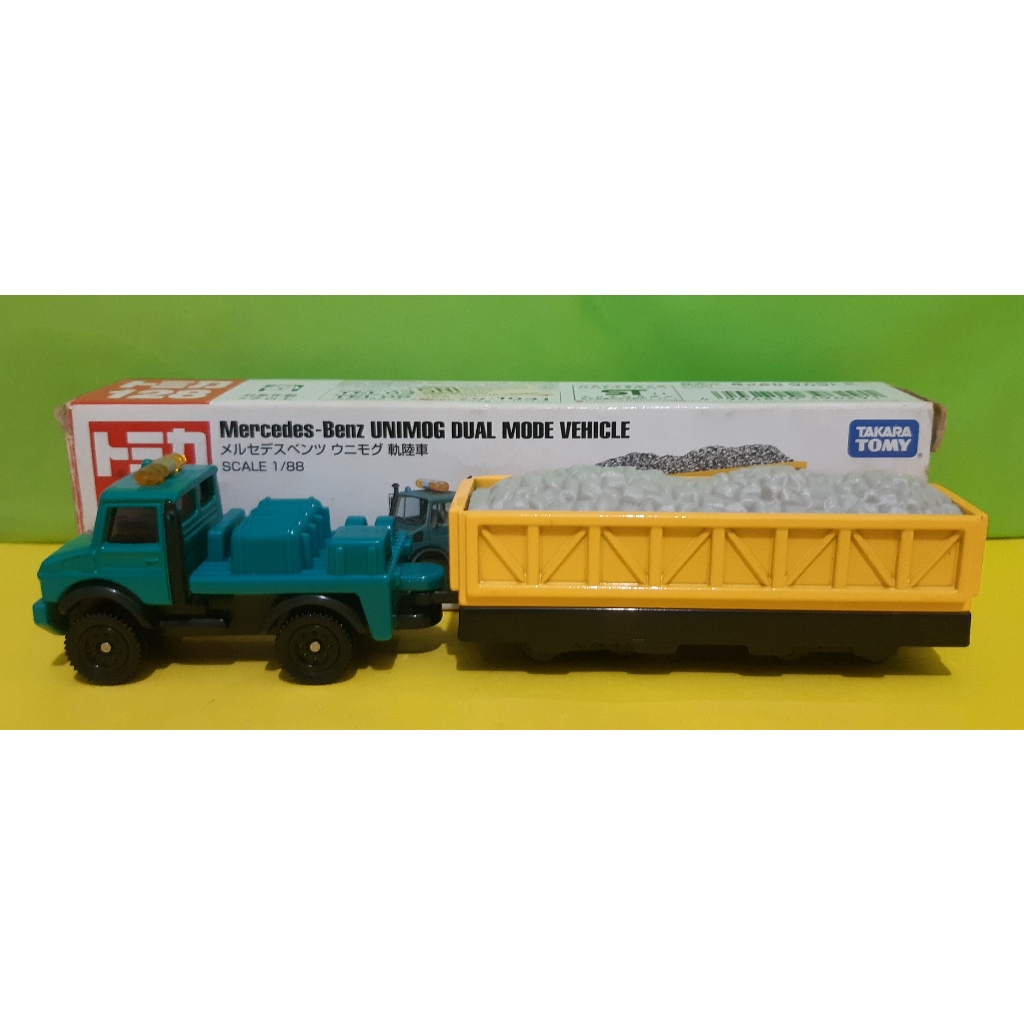Jual Tomica 128 MERCEDES-BENZ UNIMOG DUAL MODE VEHICLE | Shopee Indonesia