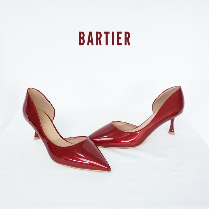 Jual BARTIER - SEPATU HAK WANITA 5 CM POINTY HEELS CASUAL HEELS GLOSSY ...