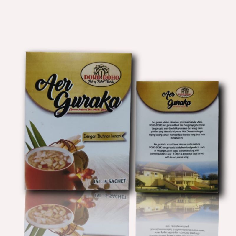 Jual Aer Guraka / Minuman Jahe Khas Maluku Utara / 5 sachet(original ...