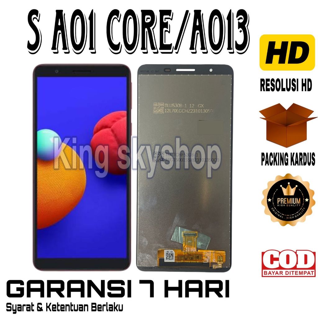 Jual LCD TOUCHSCREEN SAMSUNG GALAXY A01 CORE / A013 FULLSET | Shopee Indonesia