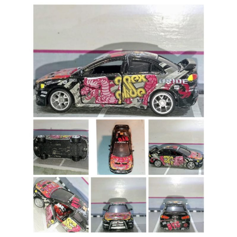 Jual Tomica Lancer Evolution X Custom Need For Speed Prostreet Ryo ...