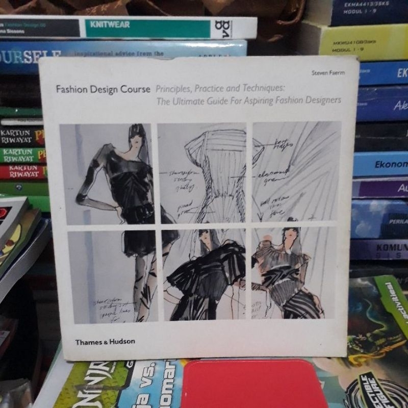 Jual BUKU BUSANA MENJAHIT - FASHION DESIGN COURSE - STEVEN FAERM ...