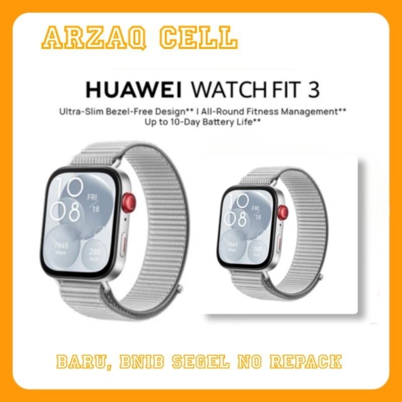 Jual HUAWEI Watch Fit 3 Smartwatch | Shopee Indonesia