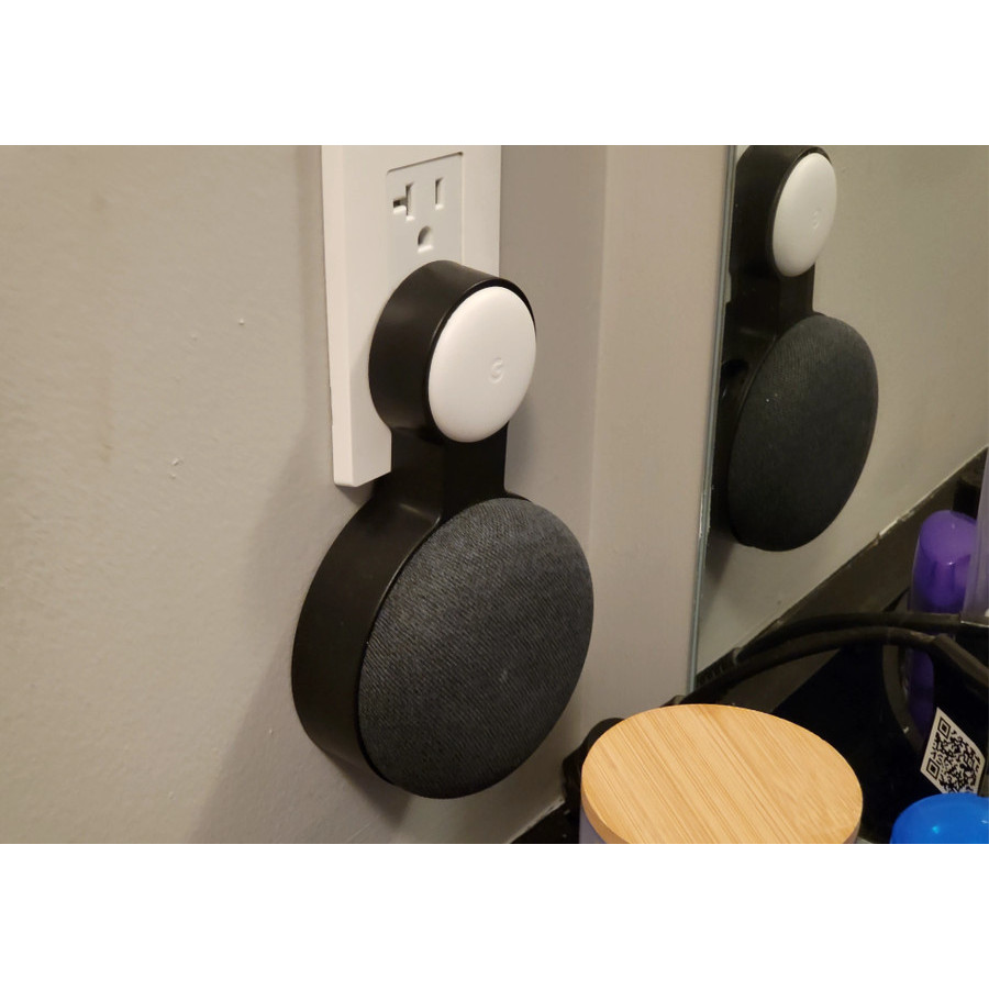 Jual Google Home Mini nest holder, plug hanger , mount bracket wall ...