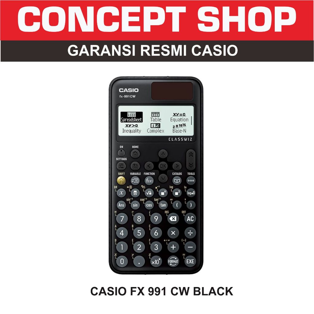 Jual CASIO FX 991 CW Scientific Calculator CLASSWIZ | Shopee Indonesia