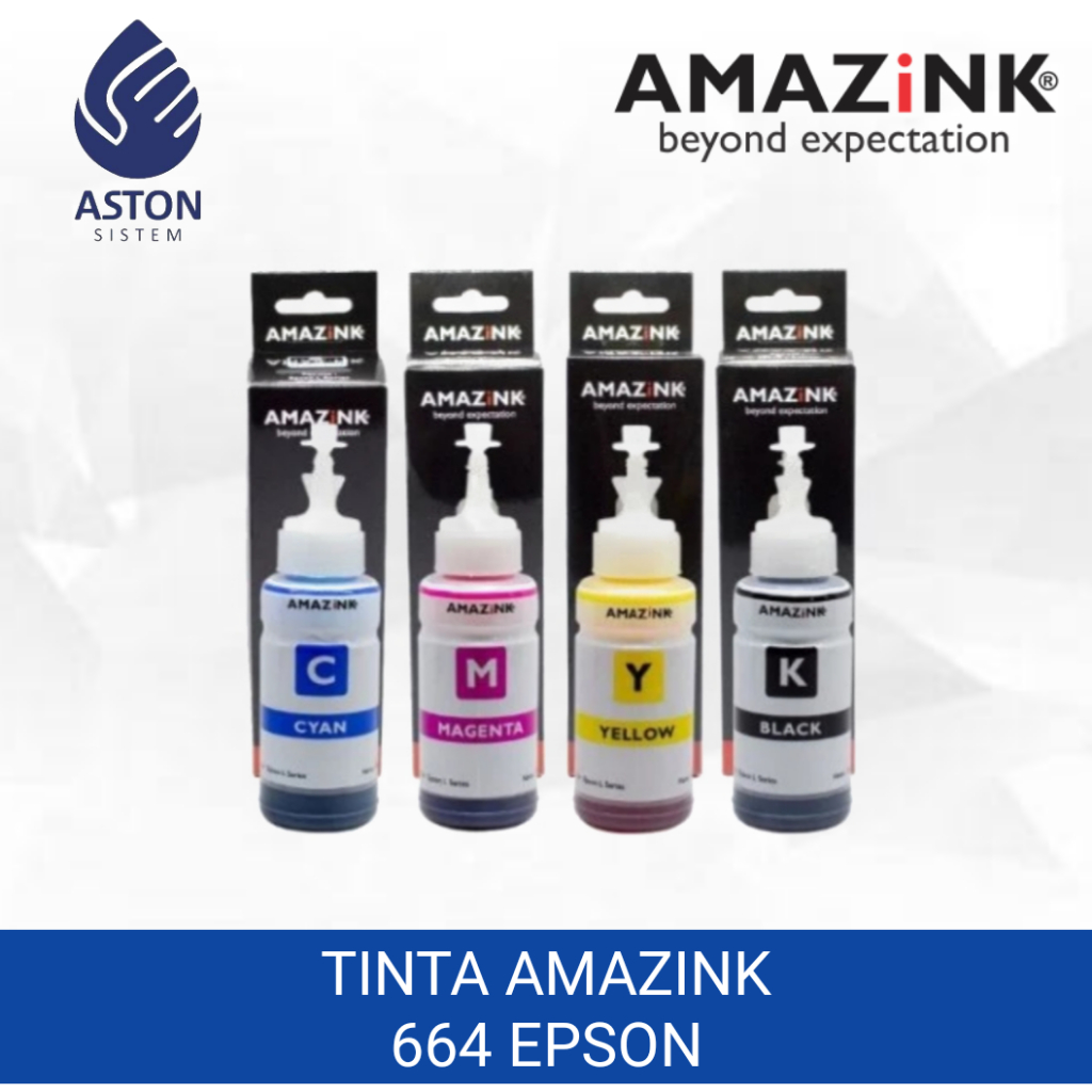 Jual Tinta Amazink 664 Untuk printer Epson L Series | Shopee Indonesia