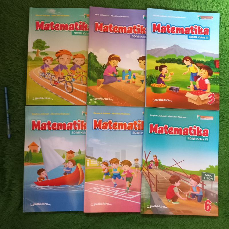 Jual ORIGINAL BUKU MATEMATIKA KELAS 1 2 3 4 5 6 SD/MI KURIKULUM MERDEKA | Shopee Indonesia