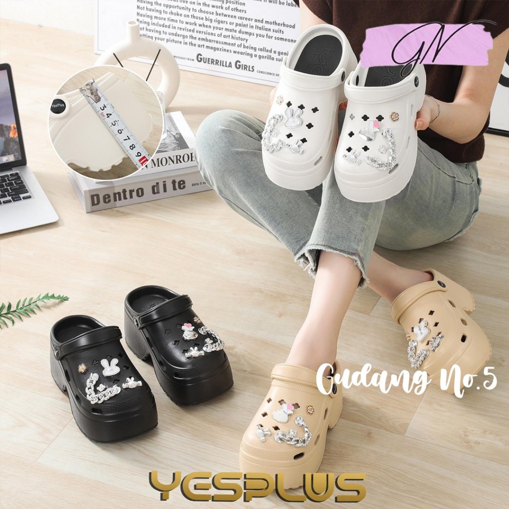 Jual GN-8899-2 Sandal Baim EVA Rubber Wanita Import Yesplus Sandal Fuji ...