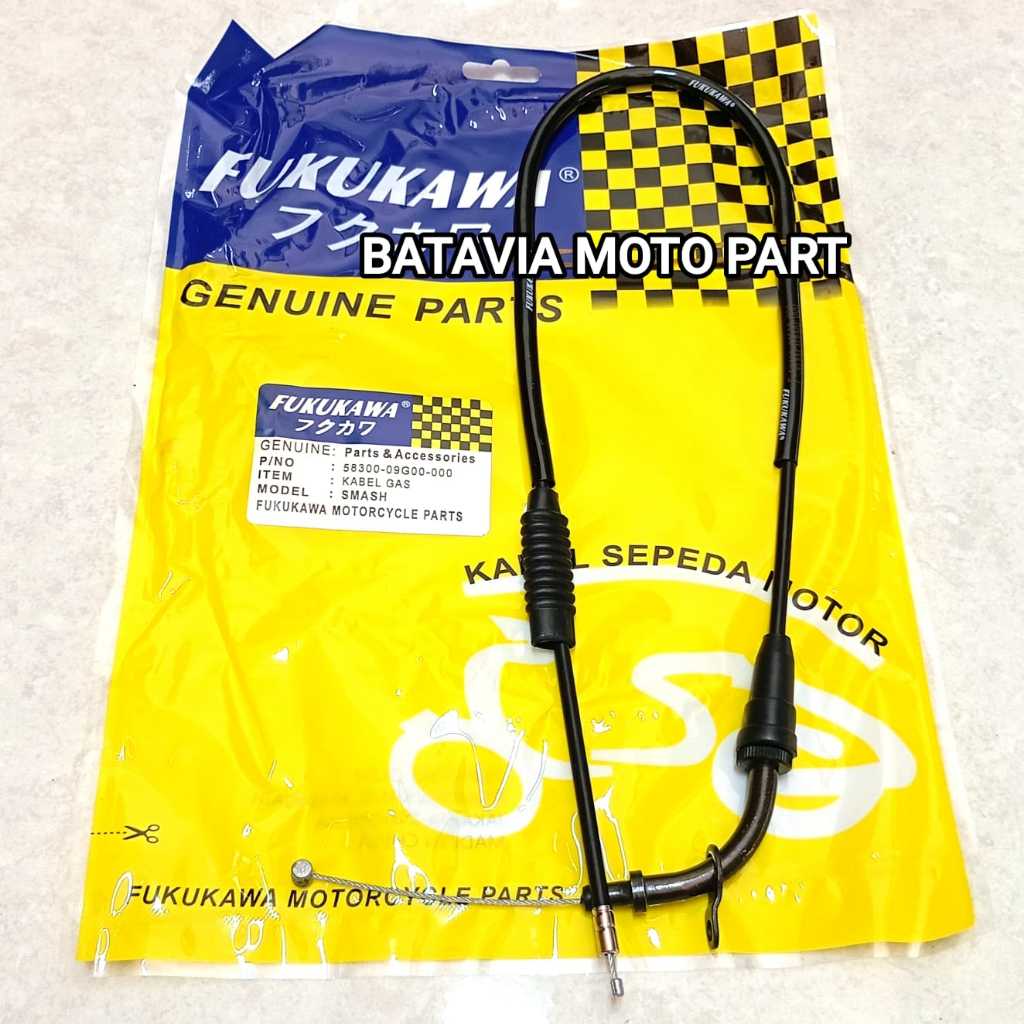 Jual KABEL GAS CABLE COMP THROTTLE SUZUKI SMASH 110 TALI GAS SMASH 115 ...