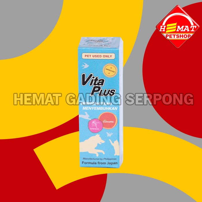 Jual Vita Plus 30 Ml - Multivitamin Kucing, Anjing, Burung, Kelinci | Shopee Indonesia