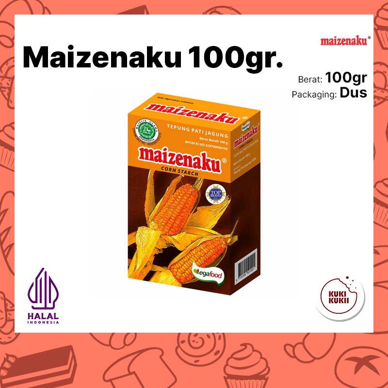 Jual Maizenaku 100gr | Maizena | Tepung Pati Jagung | Corn Starch ...