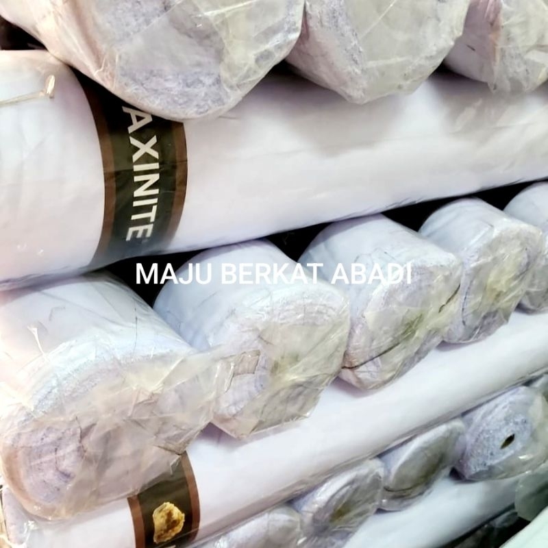Jual Kain Putih Axinite Bahan Atasan Seragam Sekolah Kantor TC Katun ...