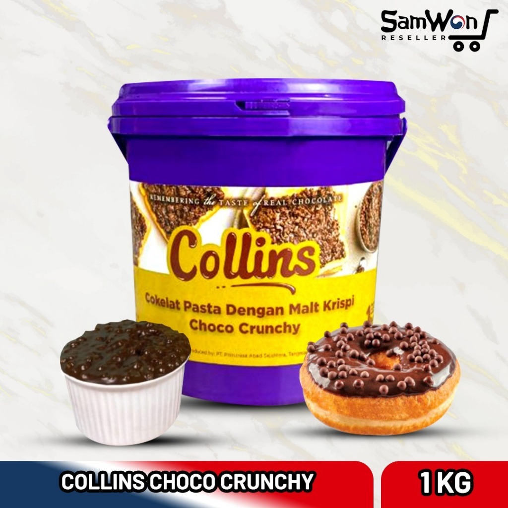 Jual COLLINS CHOCO CRUNCHY 1 KG - COKLAT PASTA DENGAN SEREAL BERAS ...