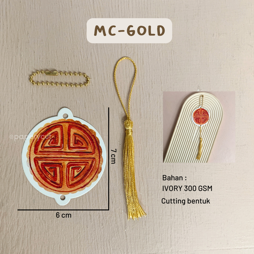 Jual Greeting Card Hang Tag Kartu Ucapan Gift Hampers Mooncake Kue ...