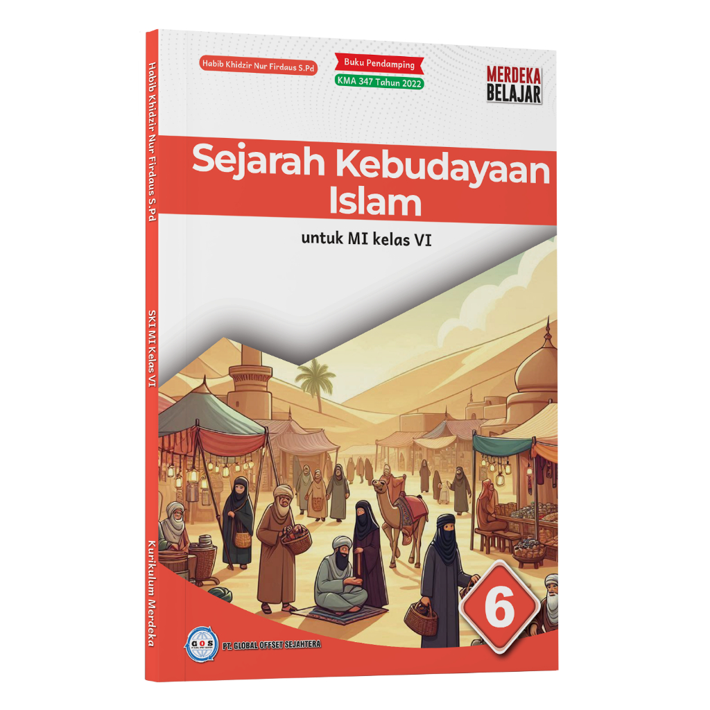 Jual Buku Pendamping Sejarah Kebudayaan Islam Untuk Madrasah Ibtidaiyah (MI) Kelas 6 - PT ...