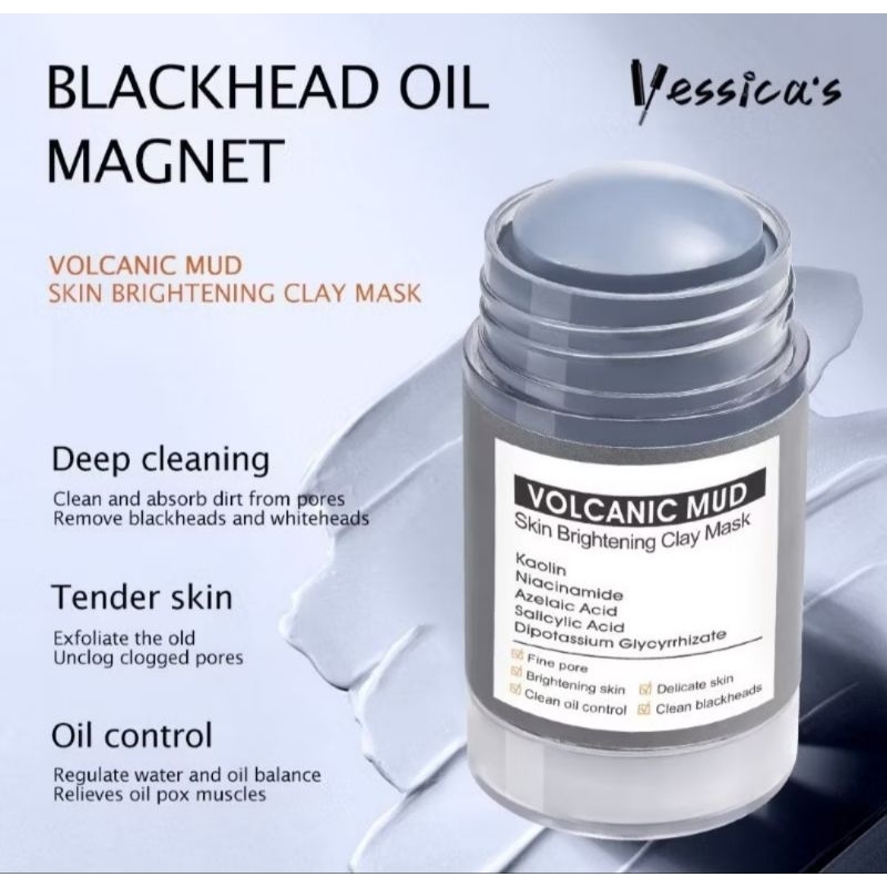 Jual YESSICA’S CLAY STICK MASK CLEANSING MASQUE WITH TEA TEE STRAWBERRY ...