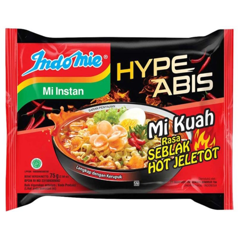 Jual indomie kuah 5 x 60 gr per 5 pack | Shopee Indonesia