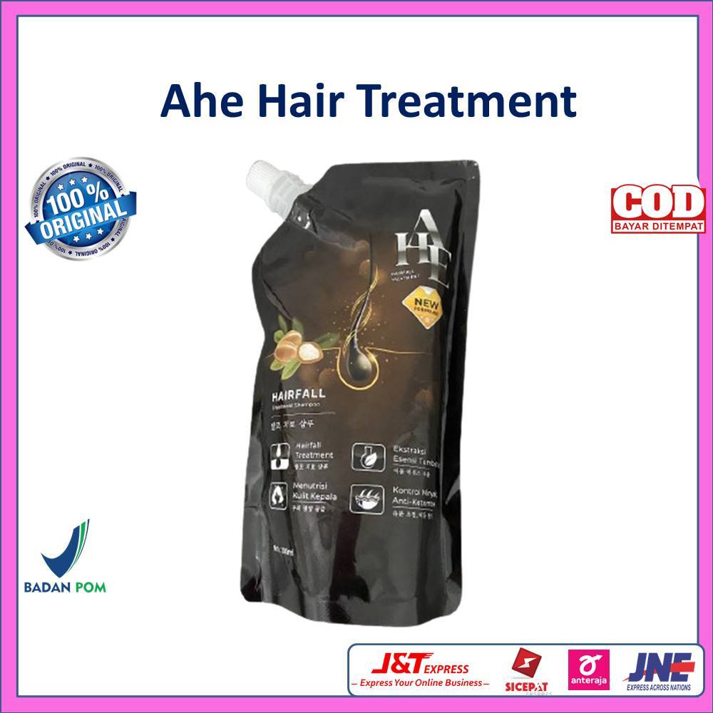 Jual Ahe Hair Treatment Shampoo Anti Rontok Hair Fall Original | Shopee ...