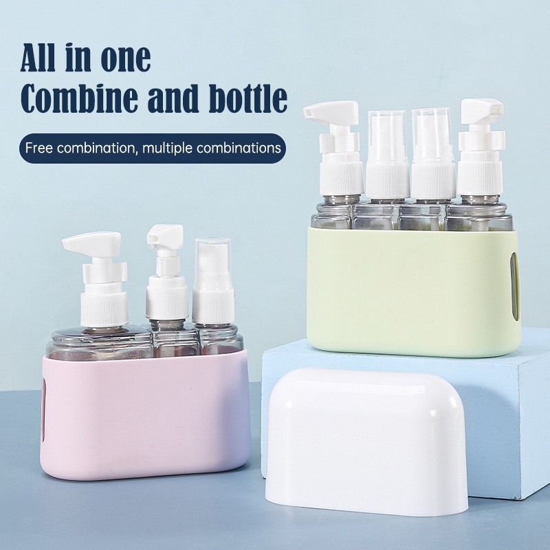 Jual Set kombinasi botol kosmetik, botol perjalanan, botol semprot FDA ...