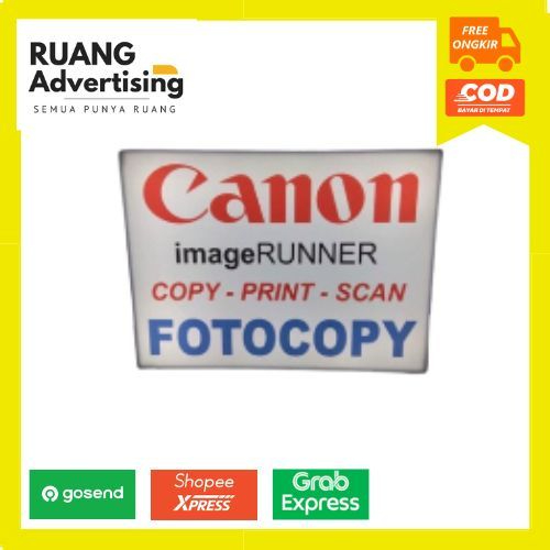Jual [BISA COD][BISA GOSEND] [SATU HARI JADI] NEON BOX FOTOCOPY CANON ...