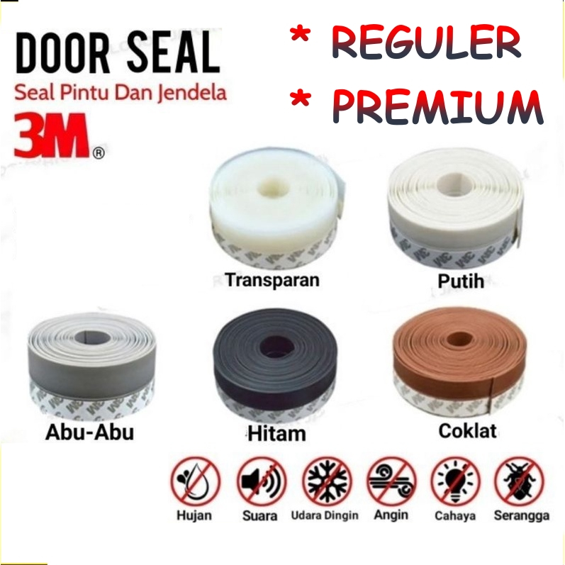 Jual Door Seal 3M Peredam Penutup Celah Pintu Jendela - Pelindung dari ...