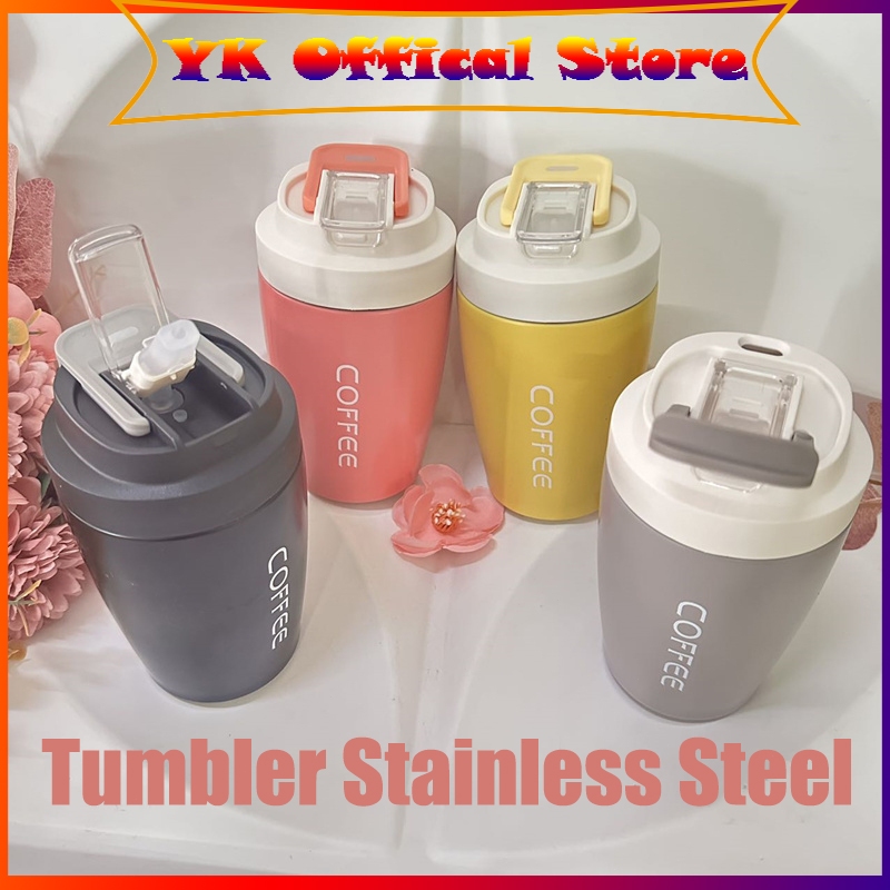 Jual Tumbler Stainless Steel Coffee Botol Minum Stainles Kopi Tumblr ...