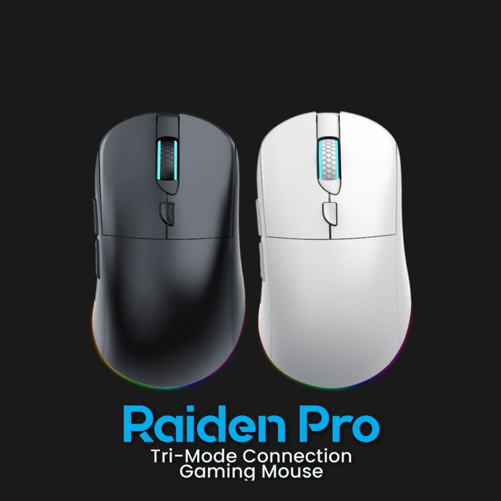 Jual Sades Raiden Pro Triple Mode Wireless Modular Gaming Mouse | Shopee Indonesia