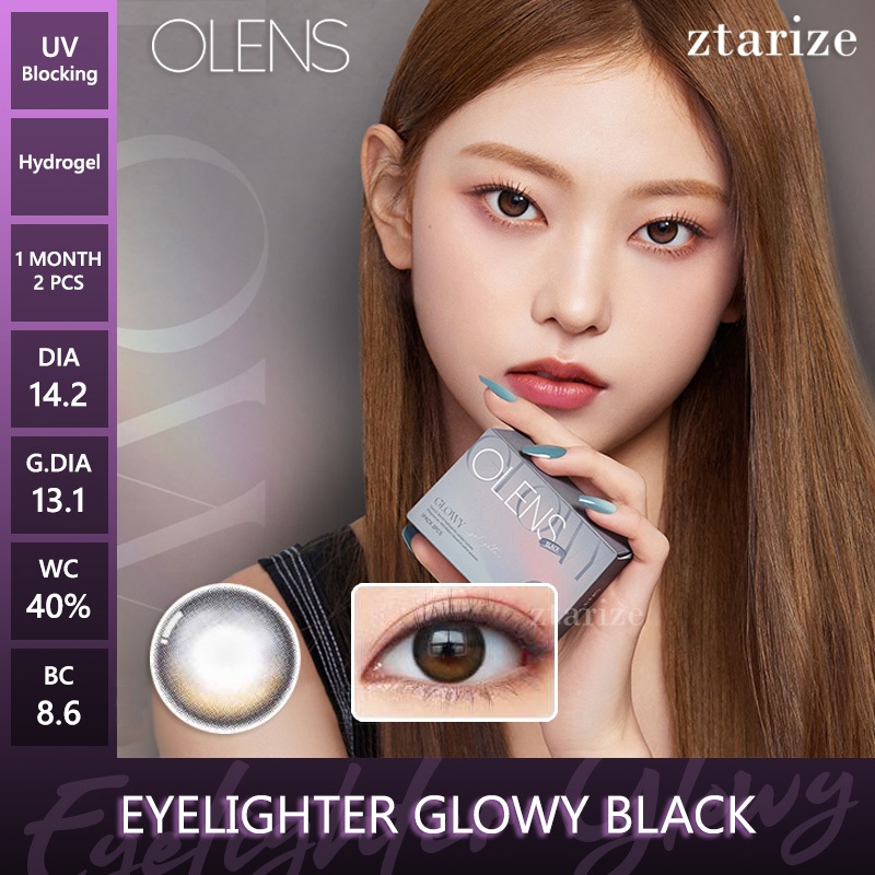 Jual ztarize - Ready Stock - OLENS 🇰🇷 Eyelighter Glowy Black 1 Month ...