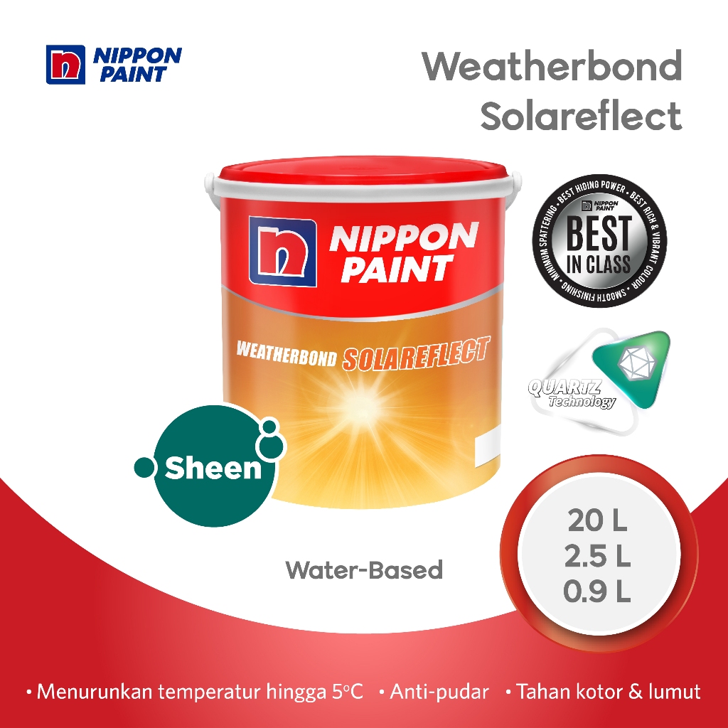 Jual Nippon Paint - Weatherbond Solareflect (Tinting) -2,5L- Cat ...
