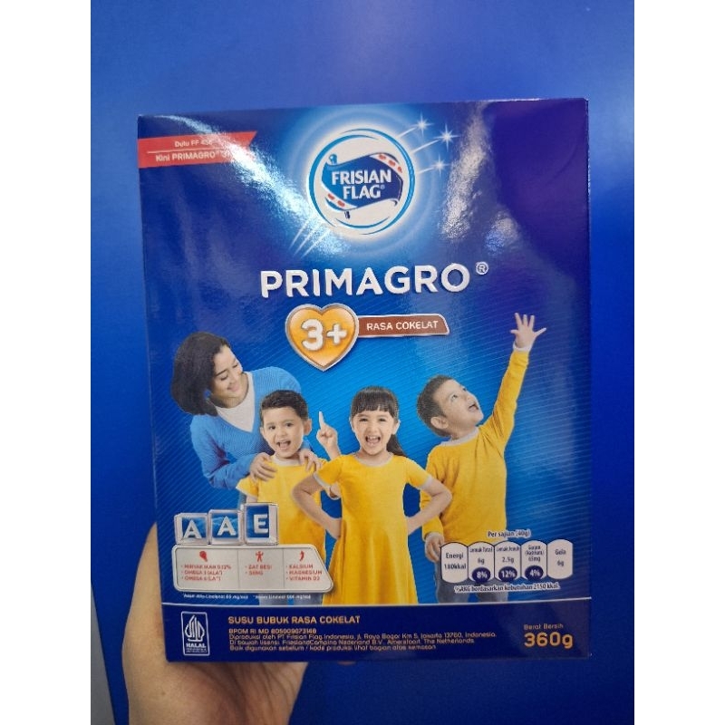Jual PRIMAGRO 3+ CHOKLAT 360g | Shopee Indonesia