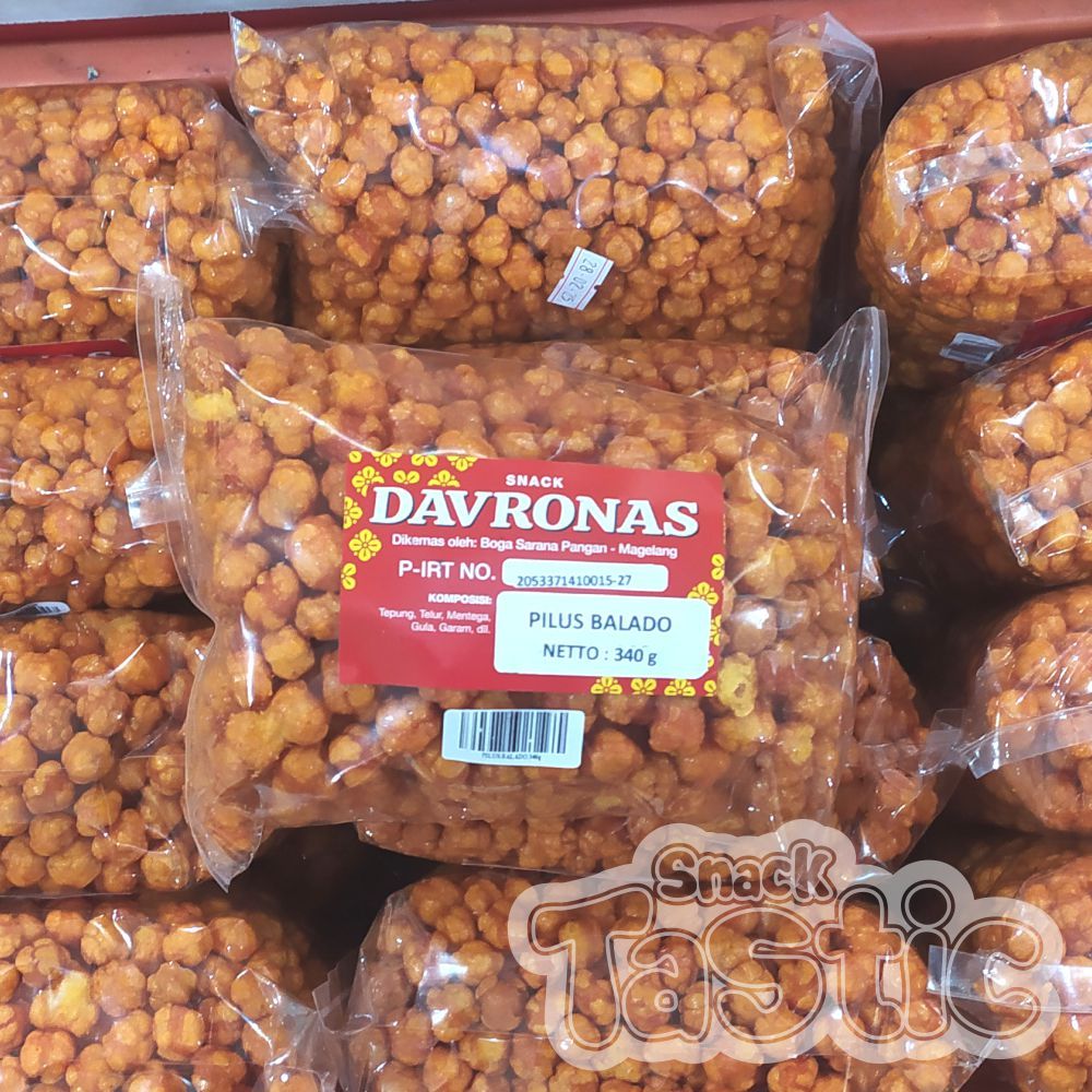 Jual PILUS BALADO 340 gr DAVRONAS / camilan dan oleh-oleh khas Magelang ...