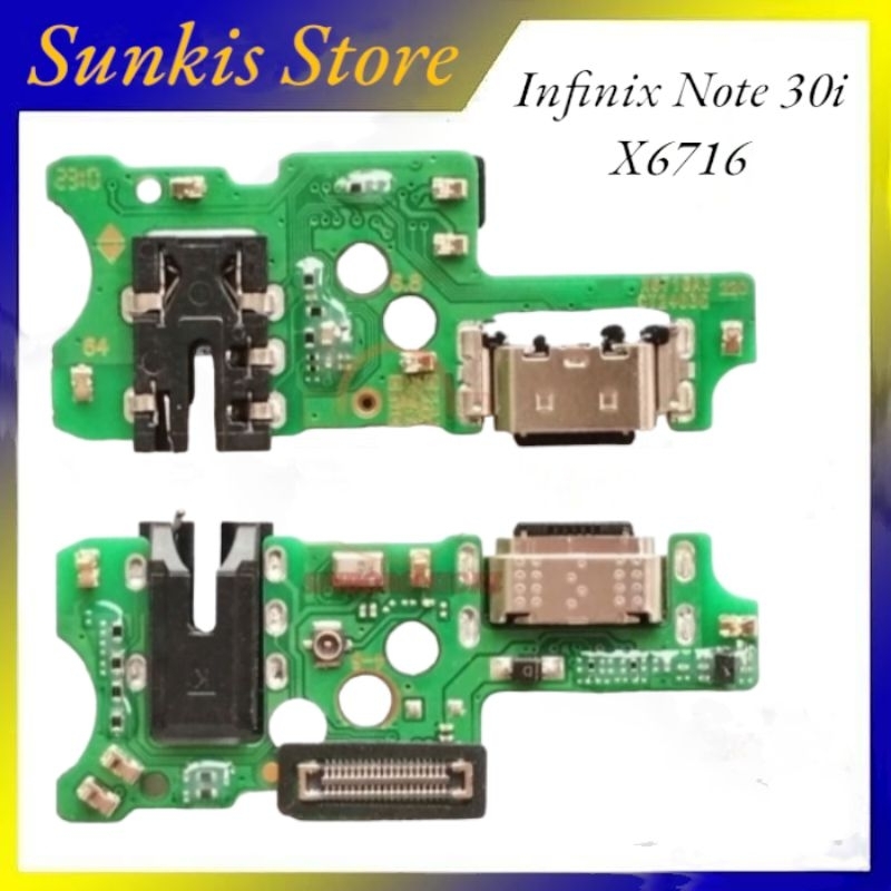 Jual Konektor Charger Infinix Note 30i X6716 USB Papan Cas Mic PCB Board | Shopee Indonesia