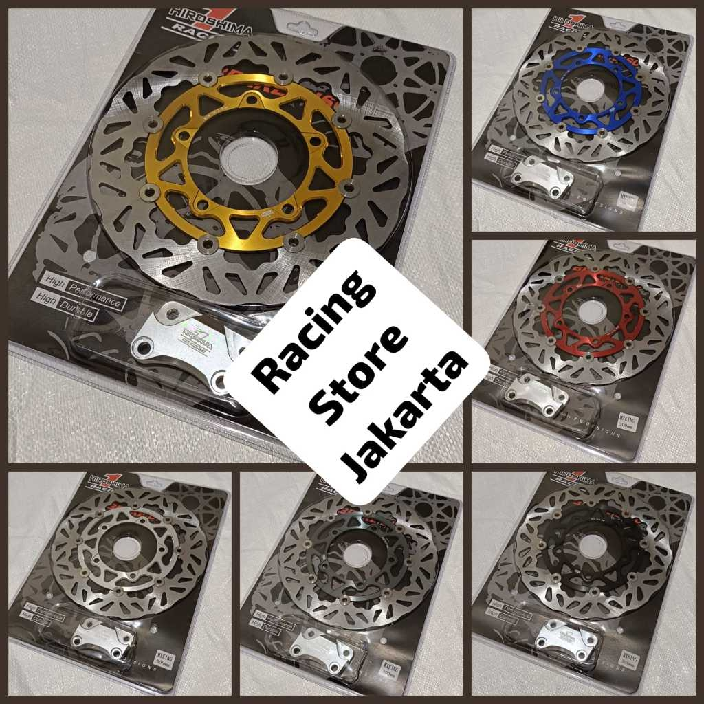 Jual DISC BRAKE FLOATING CNC HIROSHIMA MODEL PSM PRO 1 PIRINGAN CAKRAM ...