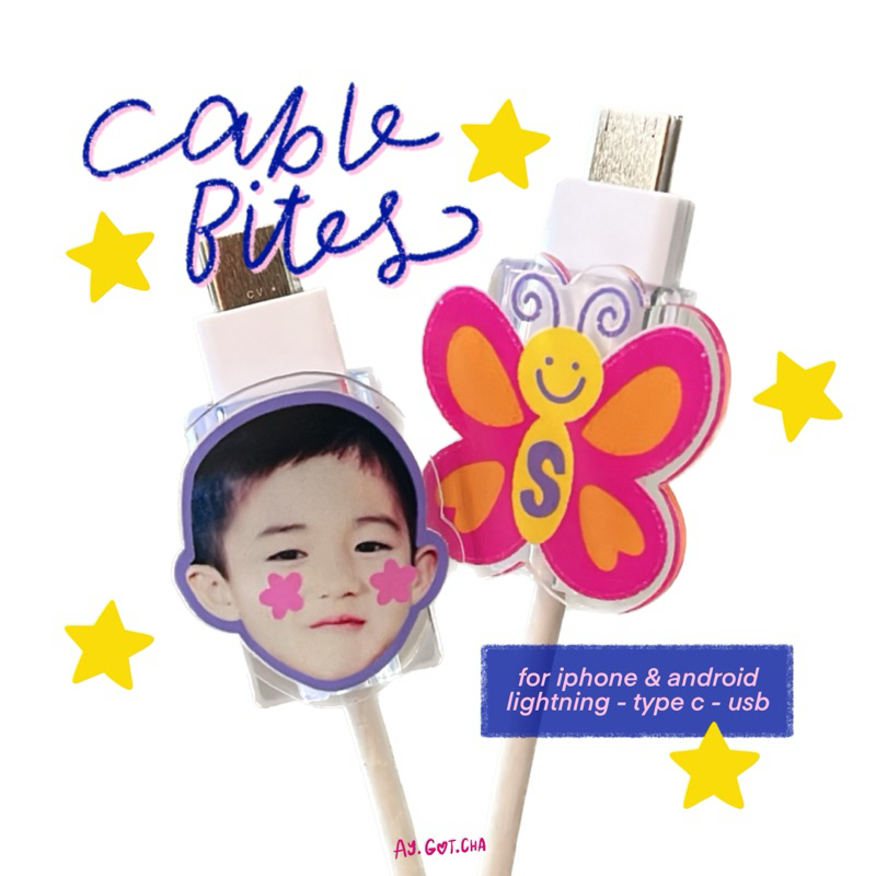 Jual Cable Bites! Cable Protector NCT 127 DREAM WAYV SVT RIIZE ENHYPEN ...